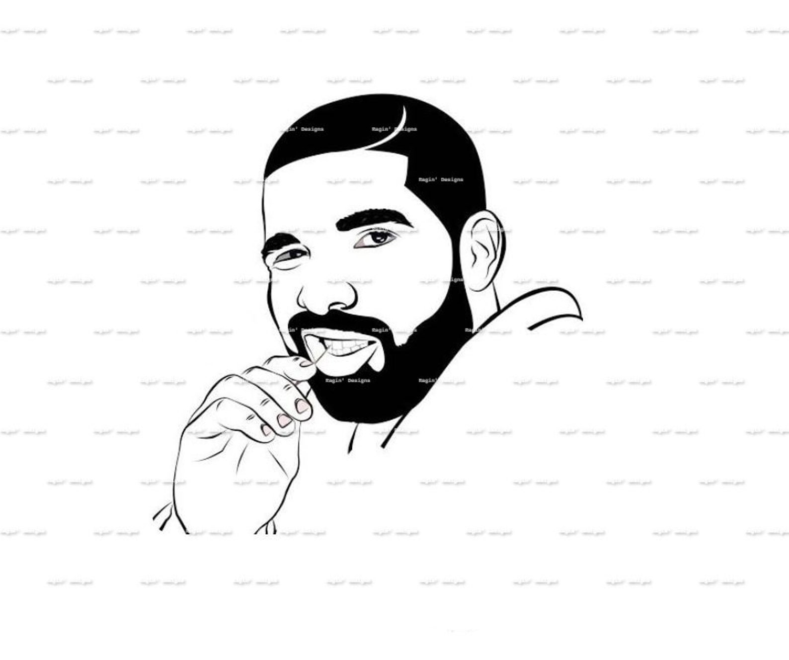 Drake SVG Cut File - Etsy