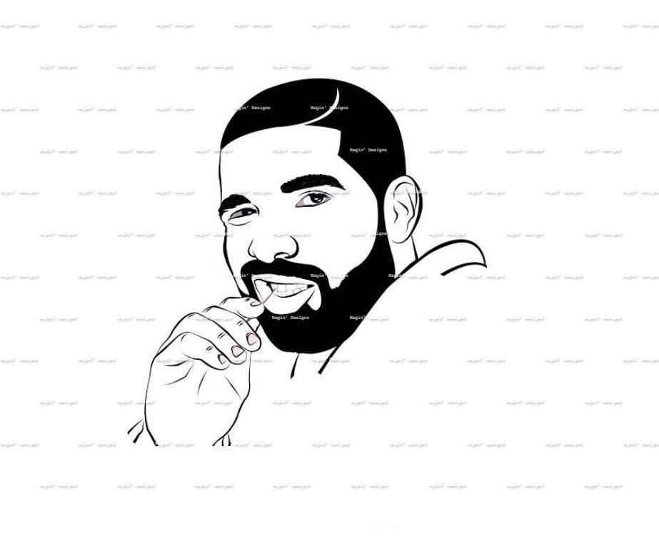 Drake SVG Cut File (Instant Download) - Etsy