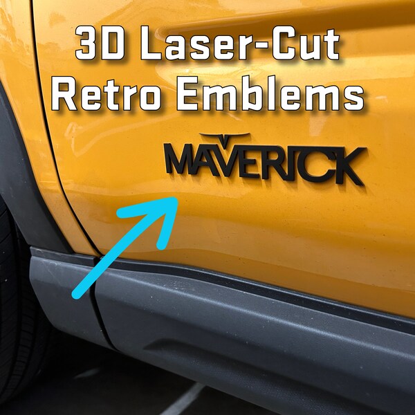 Maverick Car Emblem - Etsy