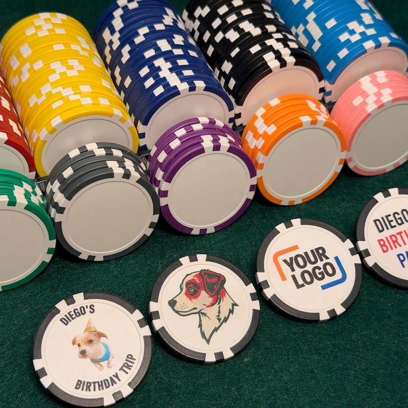 Casino Chip Ball Marker - Etsy