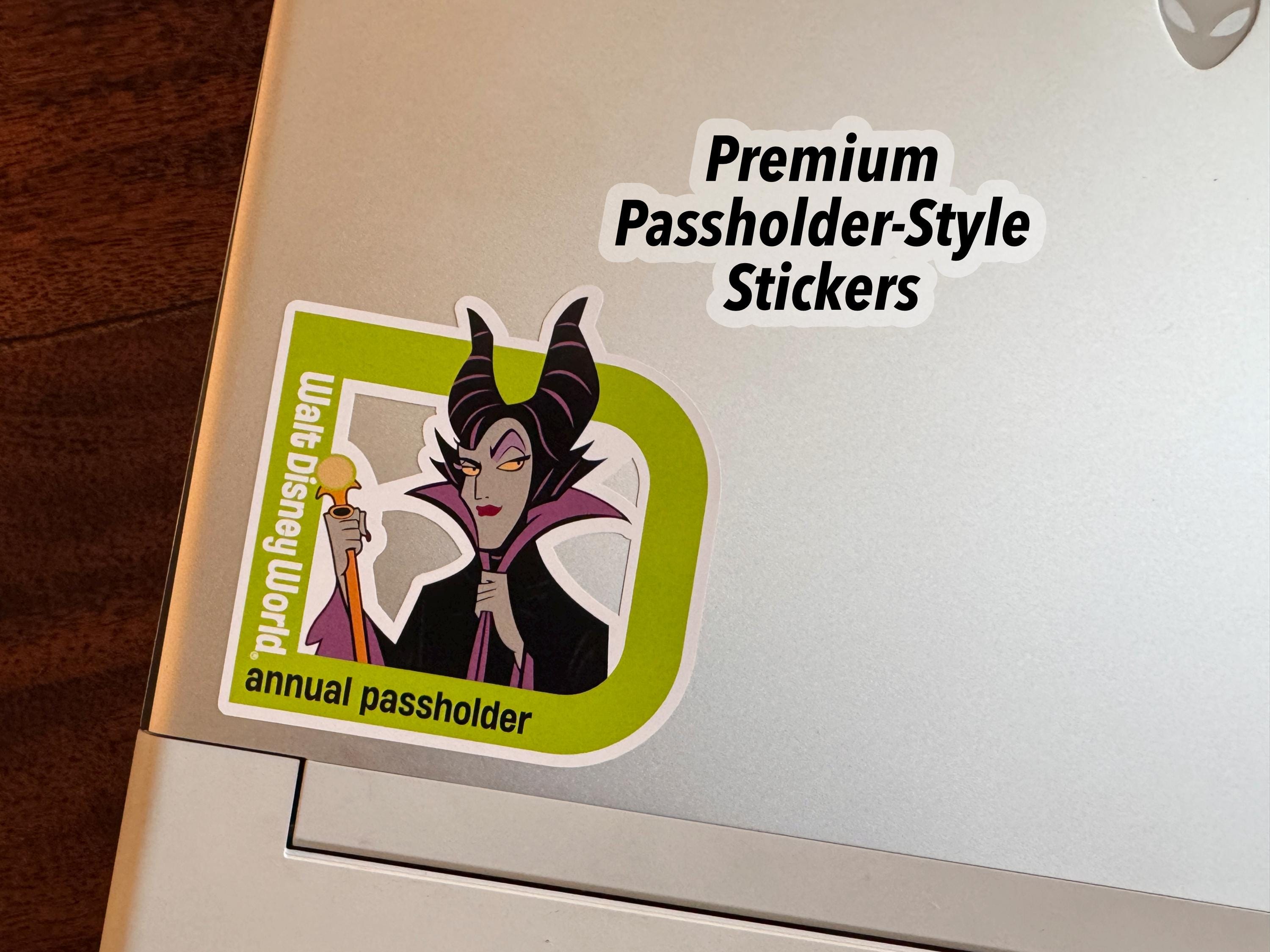 Disney’s “D” Annual Passholder Sticker - Choose Style: Stitch ...