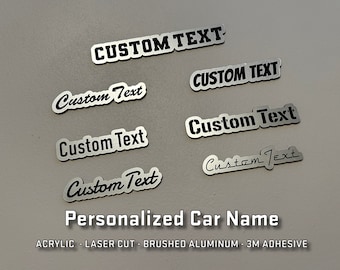 Car Name - Etsy