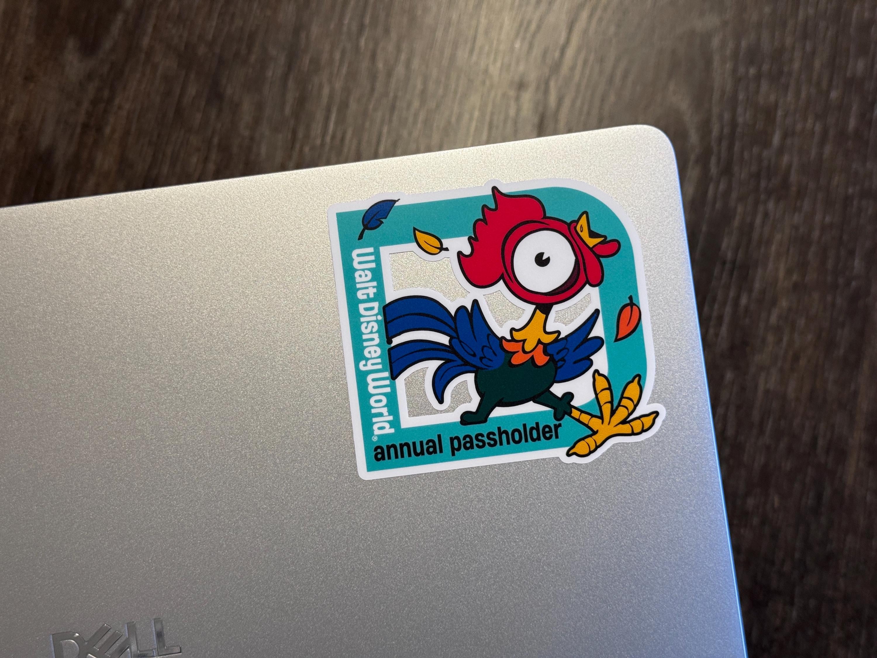 Disney’s “D” Annual Passholder Sticker - Choose Style: Stitch ...