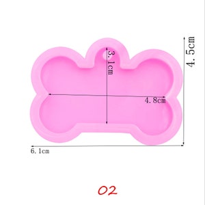 Dog Bone Silicone Mold-dog Bone Resin Mold-dog Bone Keychain Pendant ...