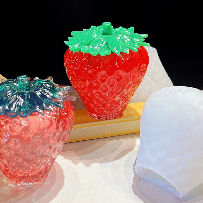 Strawberry Box Silicone Mold-strawberry Storage Box Mold-strawberry Jar ...