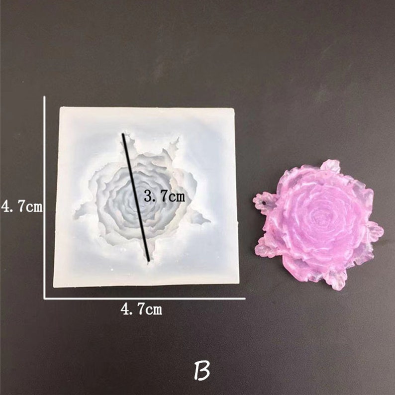 Beautiful Flower Silicone Mold-flower Resin Mold-rose Flower Mold-peony ...