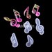4pcs Music Note Silicone Mold-music Notes Resin Mold-music Symbols Mold ...