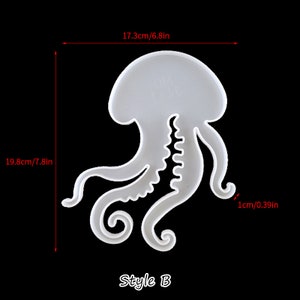 Marine Organisms Coasters Mold-jellyfish Coaster Mold-shark Whale ...