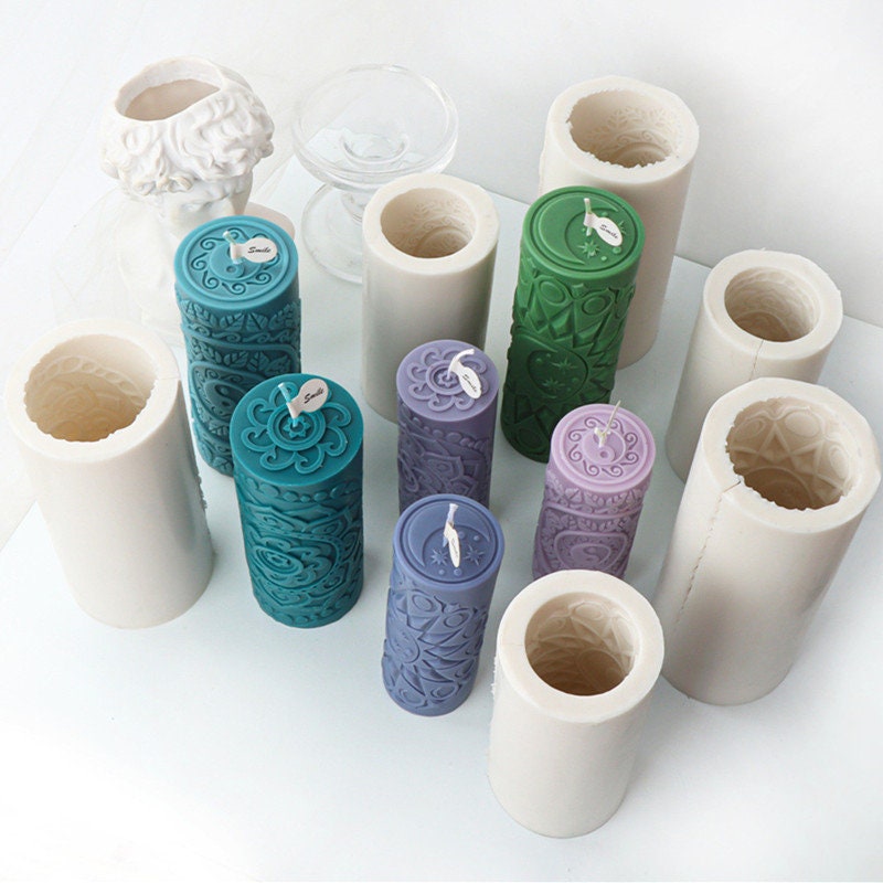 Pillar Candle Mold - Etsy