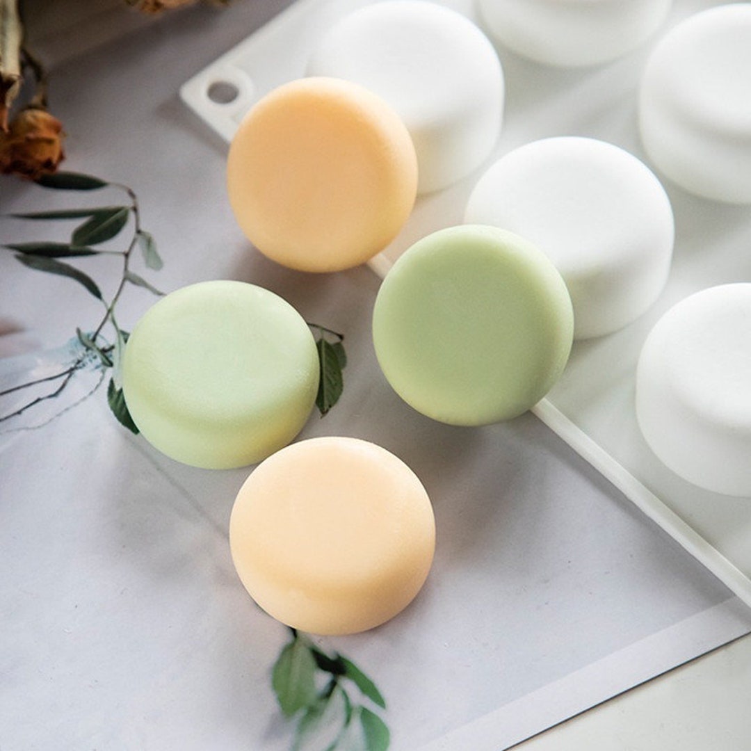 Natural Round Soap Silicone Mold-circle Soap Mold-round Bread Mold ...