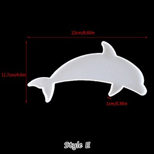 Marine Organisms Coasters Mold-jellyfish Coaster Mold-shark Whale ...