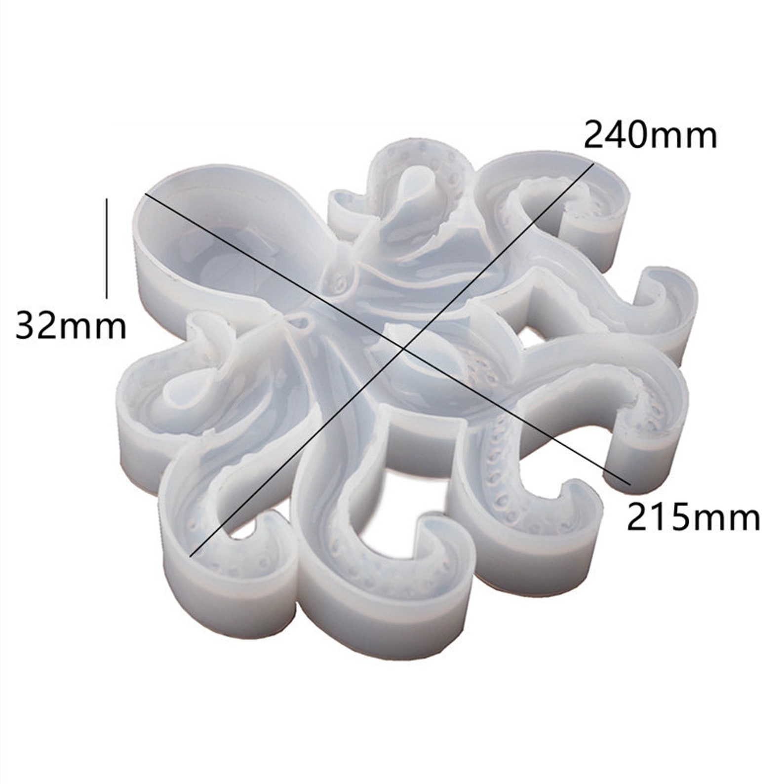 Large Octopus Silicone Mold-ocean Octopus Resin Mold-octopus | Etsy