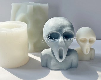3d Alien Silicone Mold - Etsy