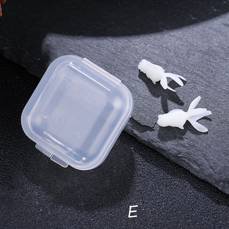 3D Miniature Goldfish Flower Resin Filler-craft Resin Filling Model ...