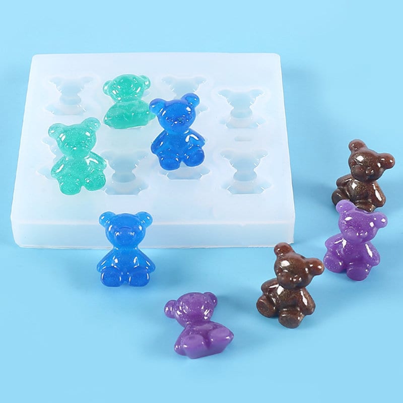Miniature Bear Silicone Mold - Etsy UK