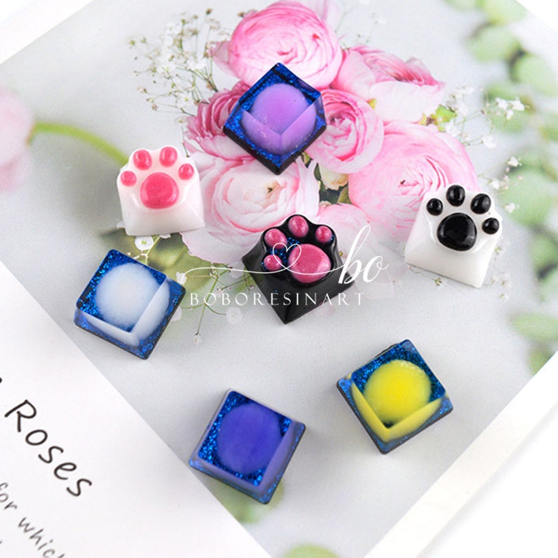 Mechanical Keyboard Mold-keycap Resin Mold-silicone Key Cap Mold ...