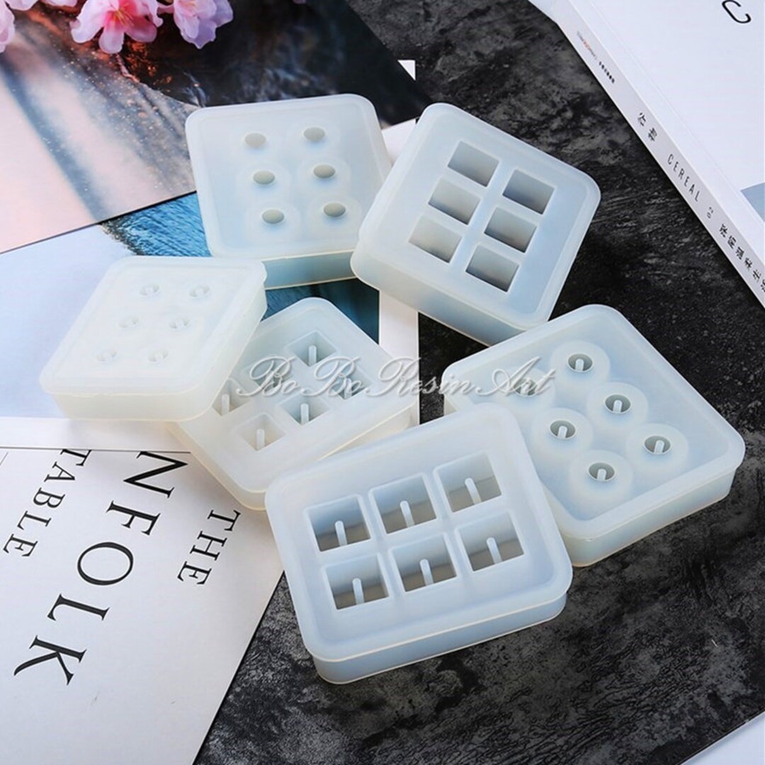 Square Round Beads Mold-bracelet Beads Resin Mold-sphere Pendant Mold ...