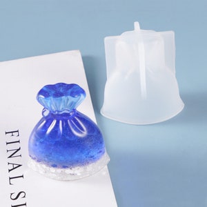 Lucky Bag Quicksand Silicone Mold-lucky Bag Shaker Keychain Mold-lucky ...