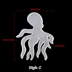 Marine Organisms Coasters Mold-jellyfish Coaster Mold-shark Whale ...