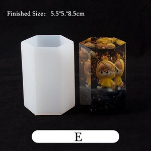 Hexagon Resin Silicone Mold-hexagon Pillar Candle Mold-geometric Art ...