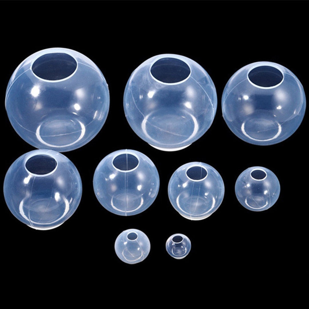 3D Sphere Silicone Mold-sphere Resin Mold-crystal Ball Mold-planet ...