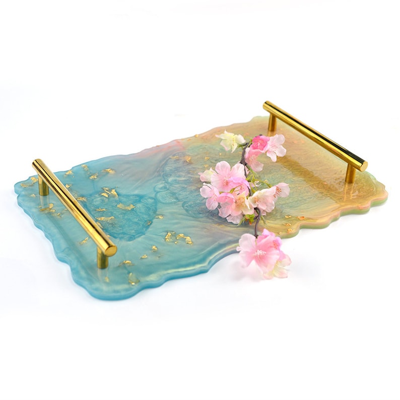 Tray Handles Resin Mold-handle Silicone Mold-fruit Plate | Etsy