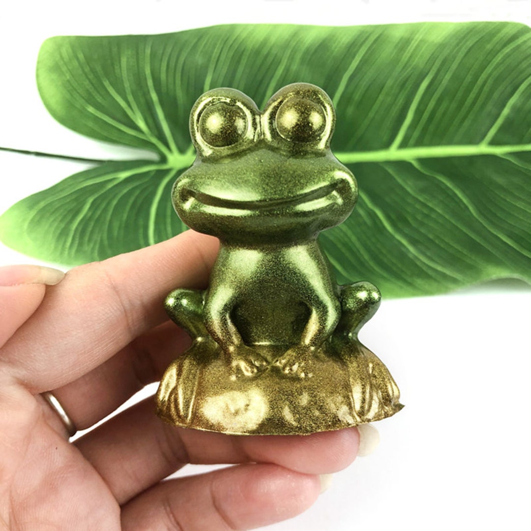 Jumping Frog Silicone Mold-cute Frog Resin Mold-frog Keychain Pendant ...