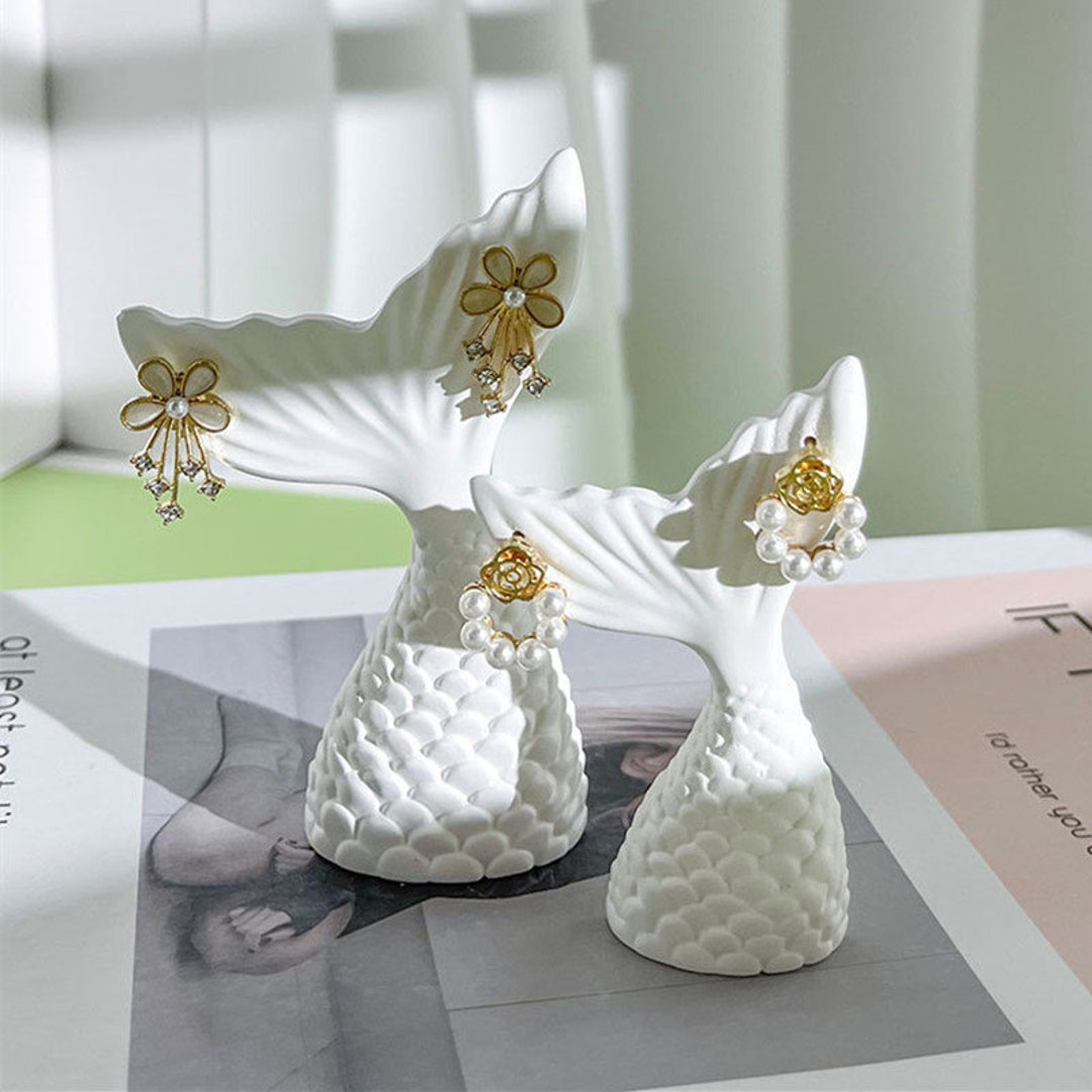 Mermaid Tail Silicone Mold-mermaid Tail Keychain Resin Mold-cartoon ...