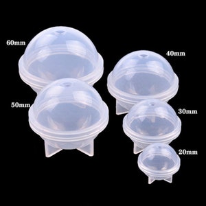 3D Sphere Resin Silicone Mold-crystal Sphere Mold-round Ball Mold ...