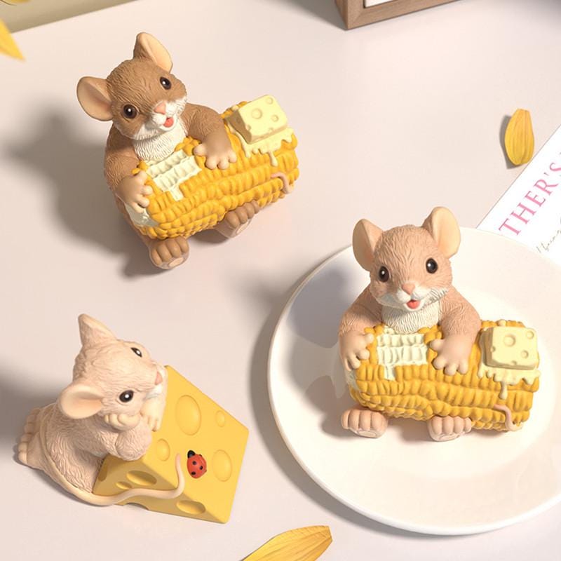 3D Mouse Candle Silicone Mold-mouse Cheese Candle Mold-cartoon Mouse ...