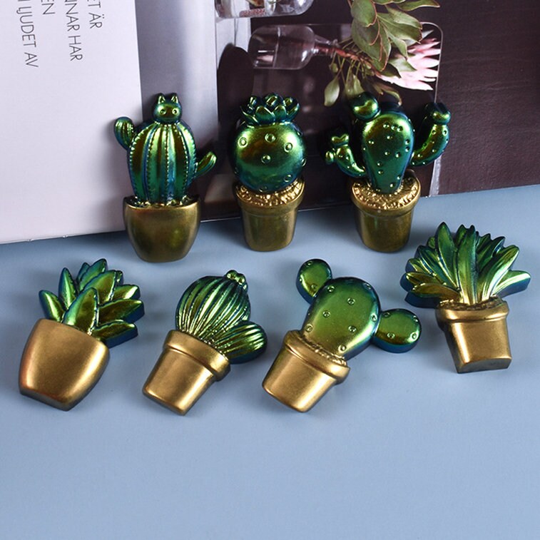 Cute Cactus Silicone Mold-cactus Resin Mold-cactus Earrings - Etsy