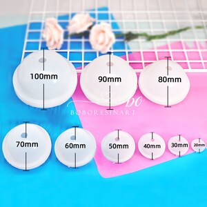 20mm 100mm Sphere Round Silicone Mold-3d Sphere Resin Mold-large Sphere ...