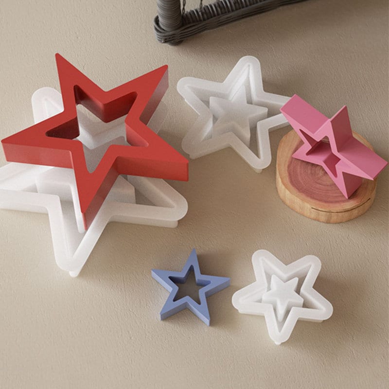 Silicone Hollow Star Mold - Etsy