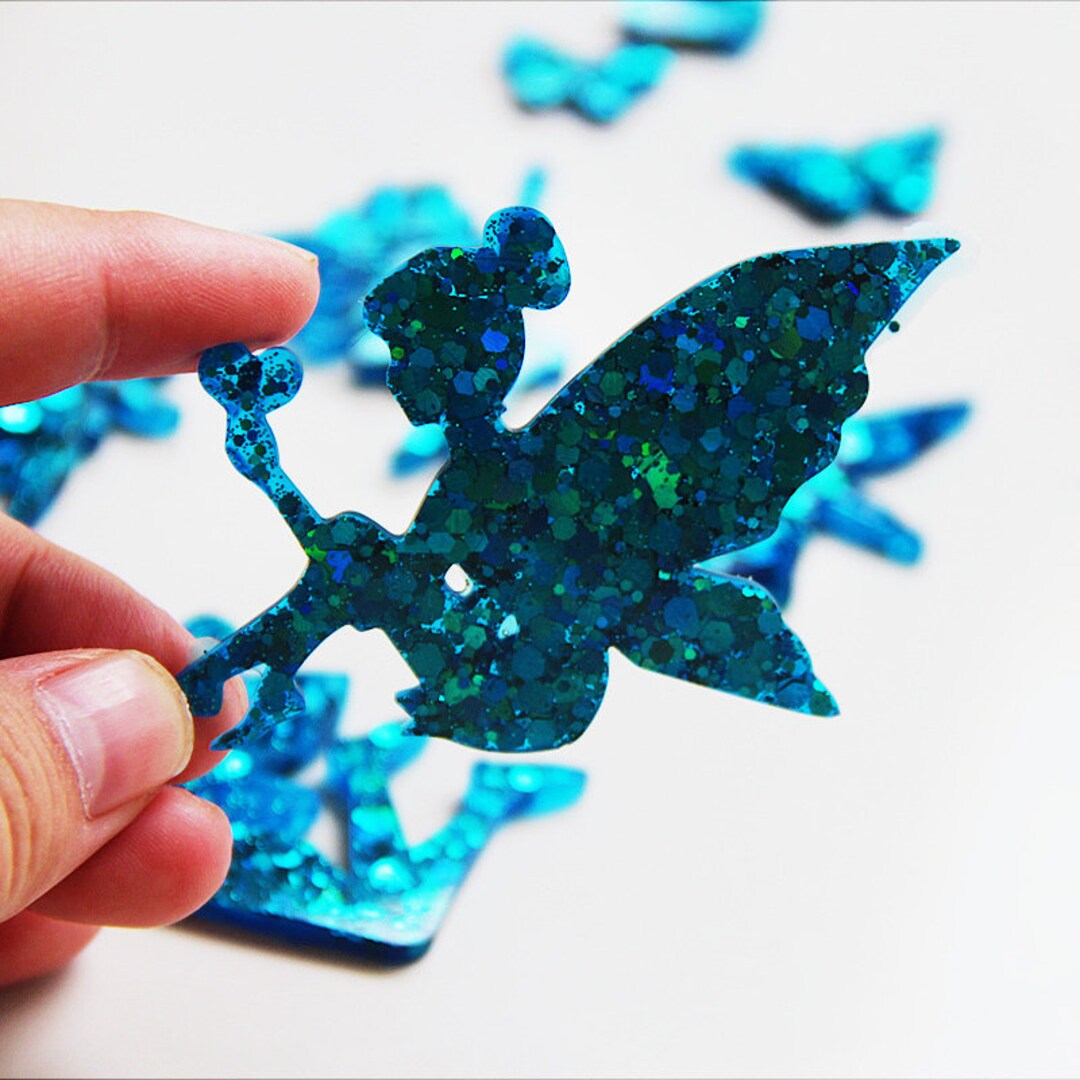 Flower Fairy Silicone Mold-flower Fairy Resin Mold-cute Angel Elf Mold ...