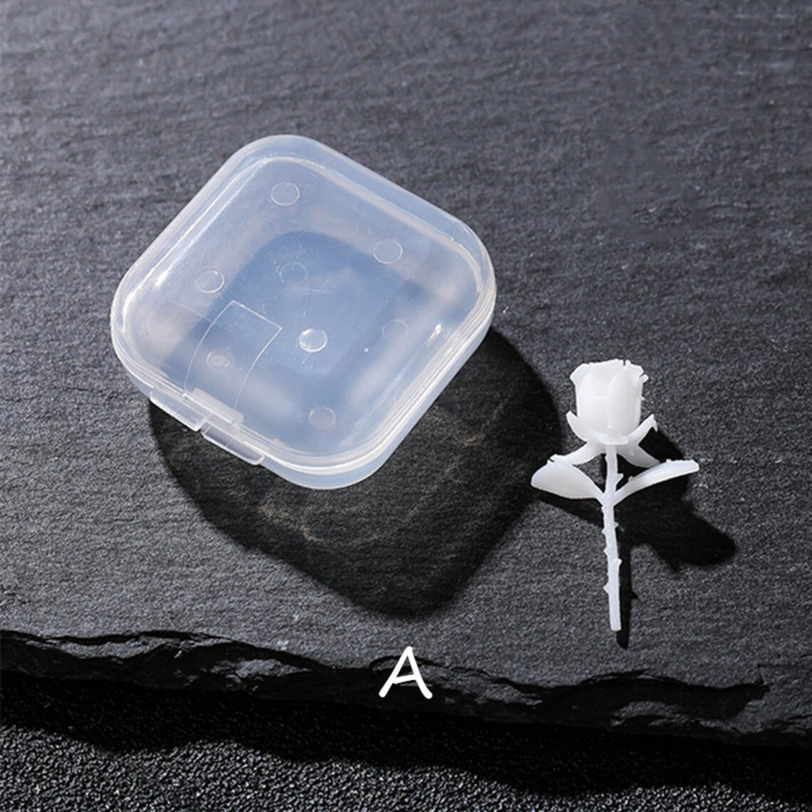 3D Miniature Rose Flower Resin Filler-craft Resin Filling - Etsy