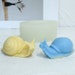 3D Snail Fondant Silicone Mold-animal Snail Candle Mold-snail Resin ...