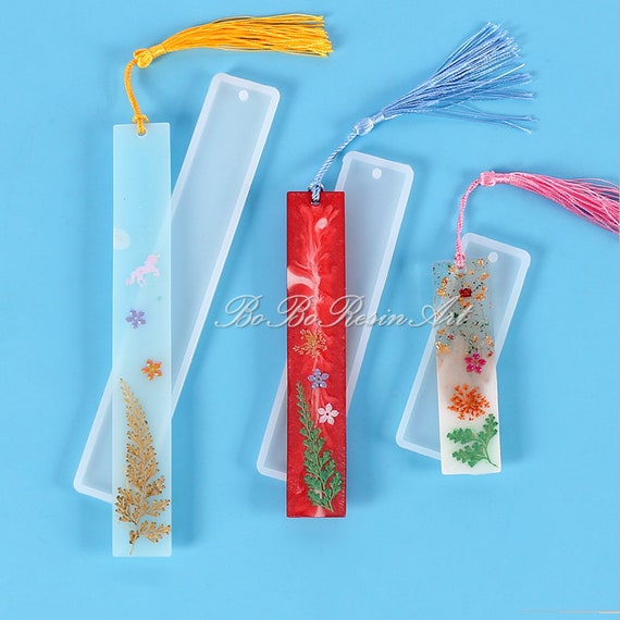 Rectangle Bookmark Silicone Mold-bookmark Resin Mold-bookmark - Etsy