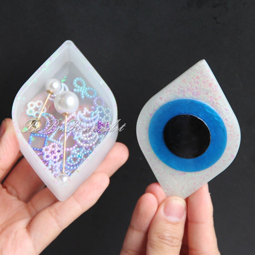 Evil Eye Storage Box Mold-evil Eye Box Silicone Mold-evil Eye Box Resin ...