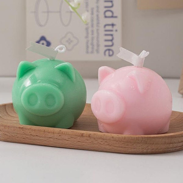 Pig Candle - Etsy