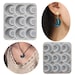Shiny Moon Silicone Mold-crescent Moon Earrings Resin Mold-moon ...
