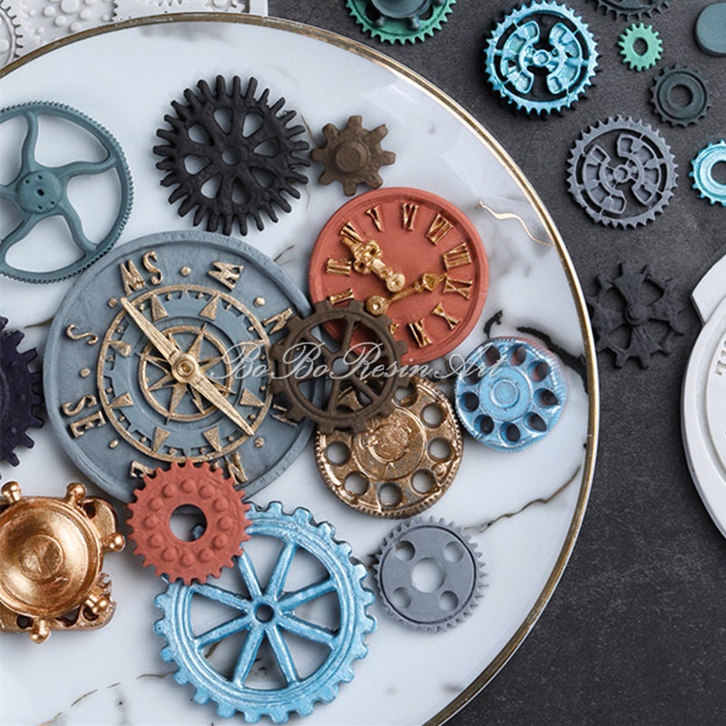 Steampunk Resin Jewelry - Etsy