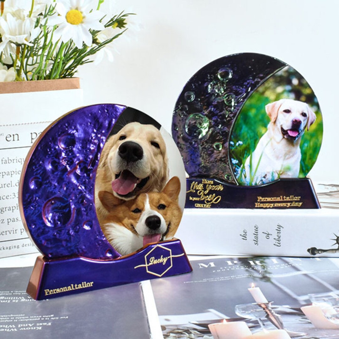 Moon Photo Frame Silicone Mold-photo Frame With Base - Etsy