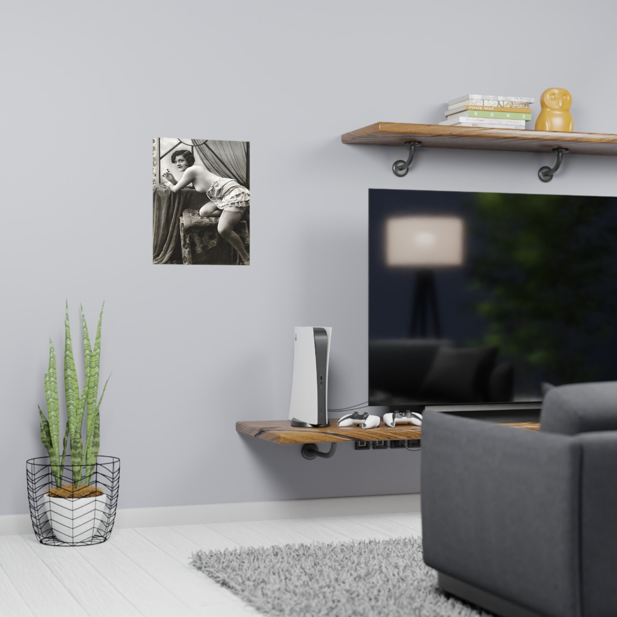 Vintage Risque Art Matte Posters- Not Framed - Etsy