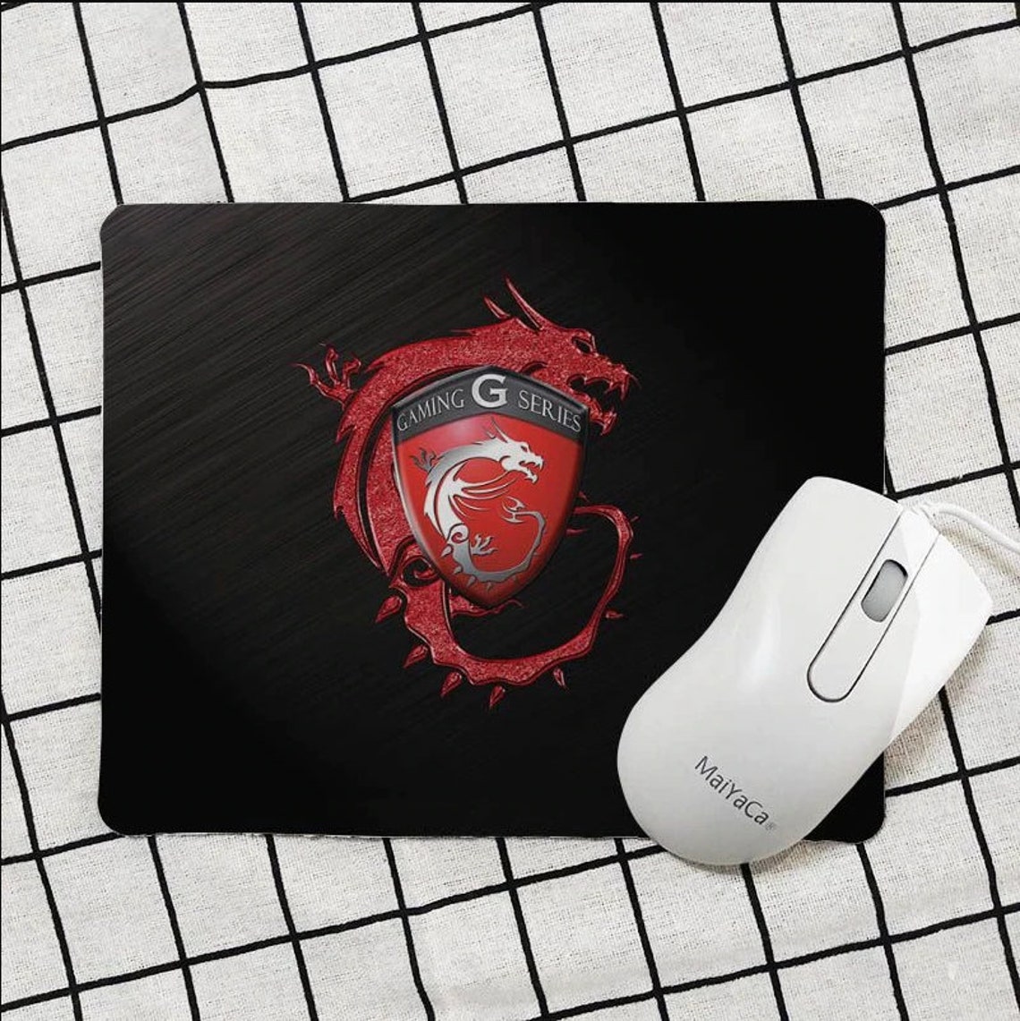 Video Game Desk Mat Gaming Series Game Large Desk Pad MSI | Etsy