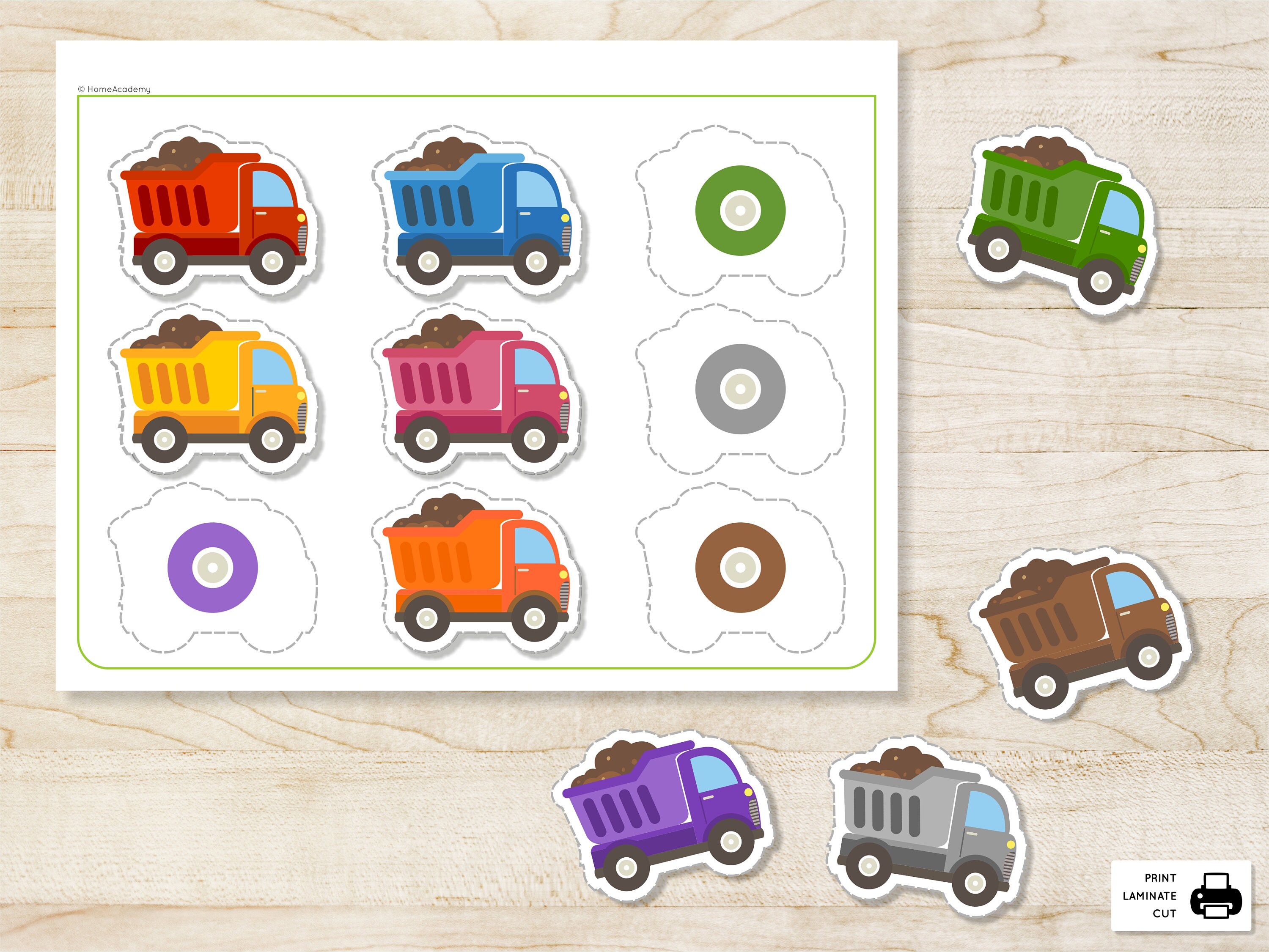 COLORS Toddler Busy Book Printable Preschool Worksheets - Etsy