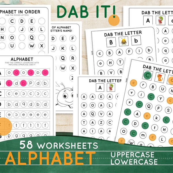 Preschool Worksheets - Etsy