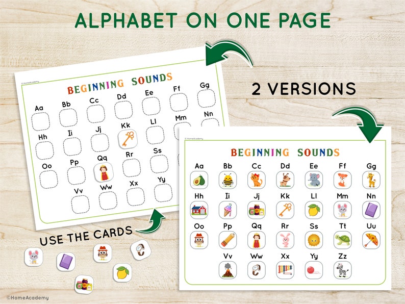 Printable ALPHABET Worksheets Toddler Learning Toy ABC Busy Book ...