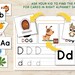 ALPHABET Worksheets Printable Toddler Learning Toy Kindergarten Busy ...