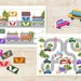 CARS Busy Book Toddler Learning Toy Printable Homeschool Worksheets ...