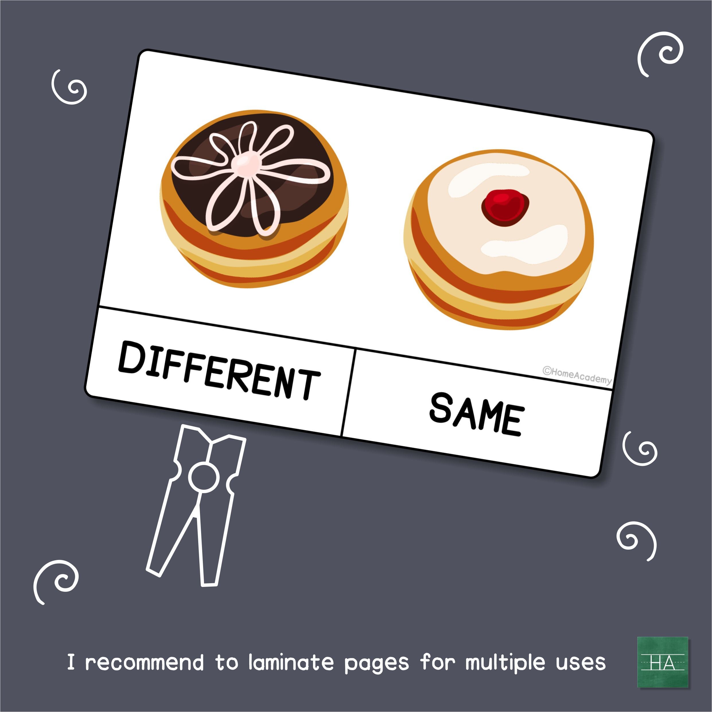 Printable Clip Cards Educational Activities for Toddlers - Etsy